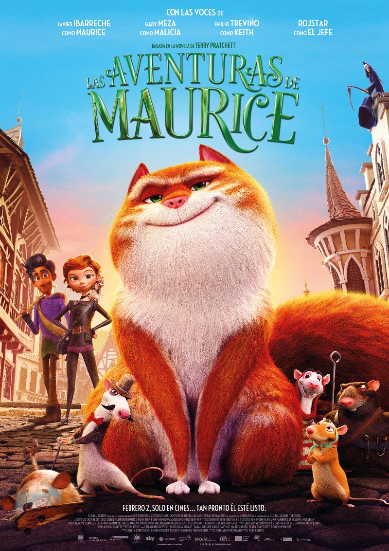 Tráiler, póster y fecha de estreno de “Las aventuras de Maurice” 🐱 ...