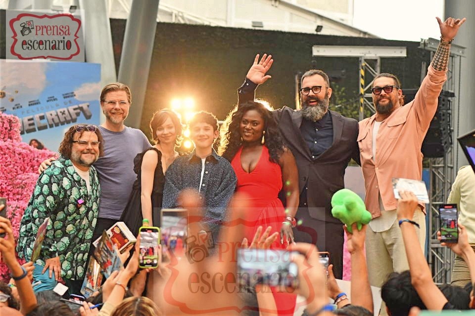 A MINECRAFT MOVIE – MEXICO – PREMIERE (398) – Prensaescenario